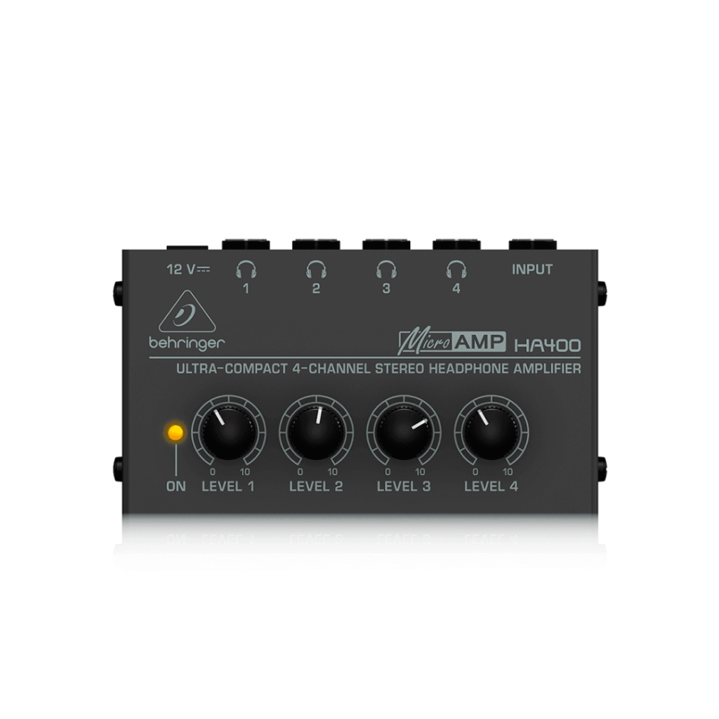Amplificador de Audífonos Behringer HA400 - La Tienda de Audio