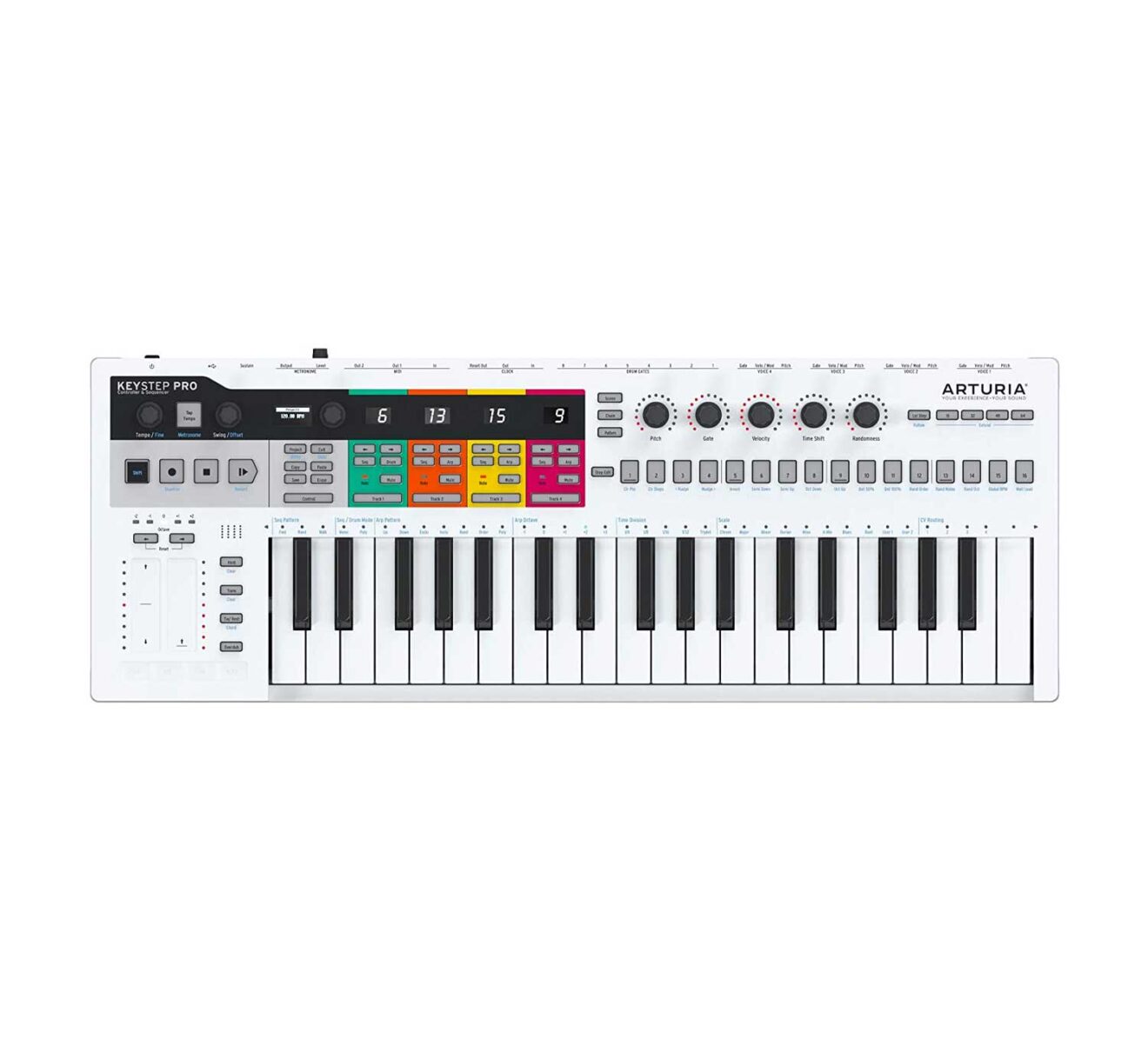 Controlador Arturia MicroLab KeyStepPro - La Tienda de Audio